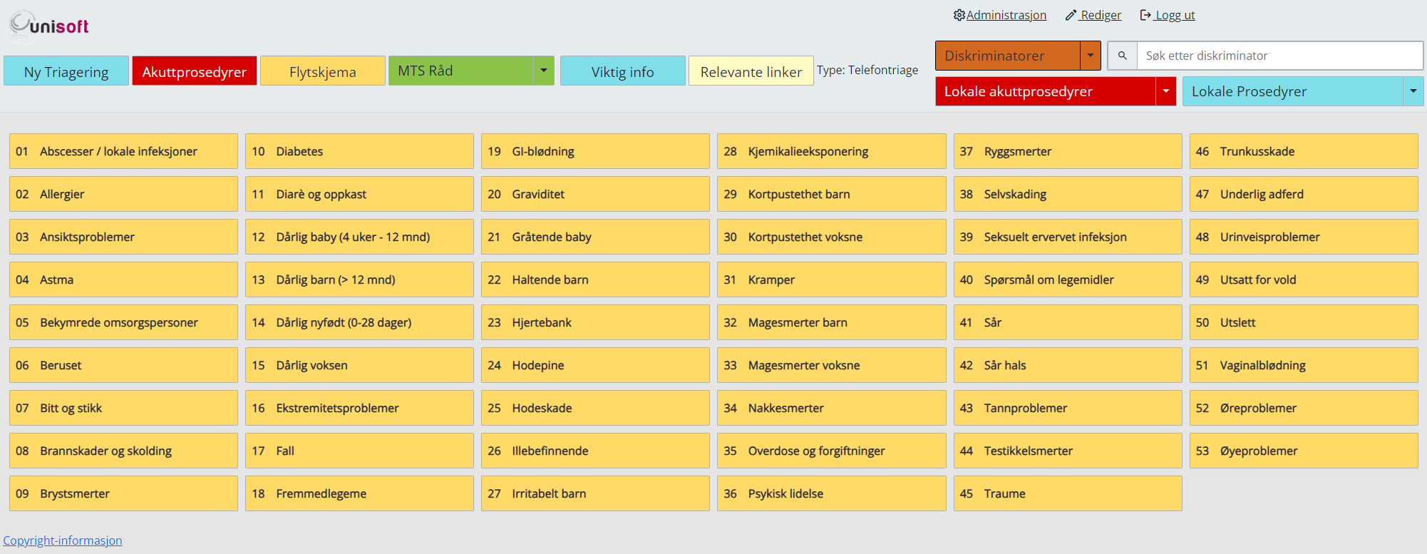 UniSoft Triage - Unisoft